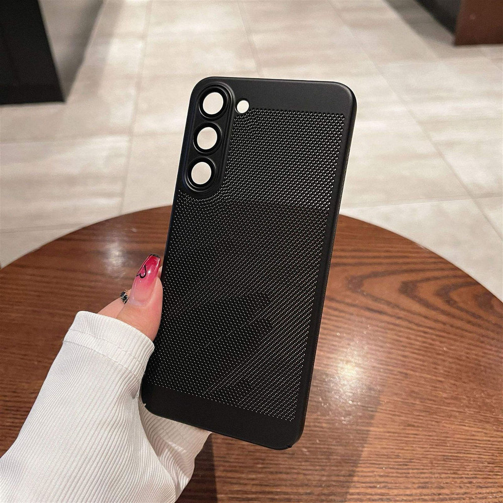 Heat Dissipation Breathable Mesh Grid Case With Camera Protection